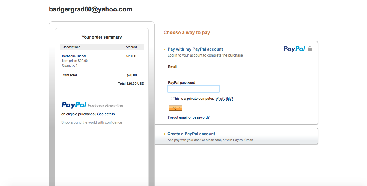 Paypal Guest Checkout Not Appearing On Any Jotforms